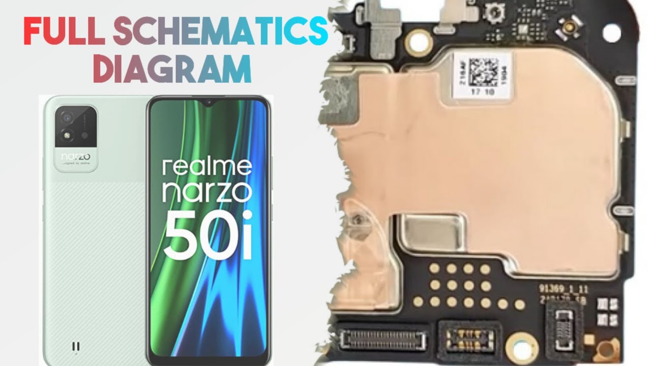 Full Schematics Diagram of Realme Narzo 50i - YouTube
