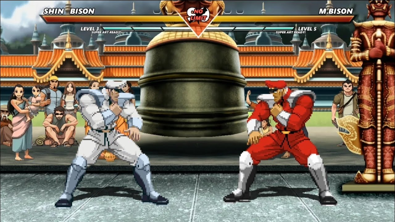 SHIN BISON vs M. BISON - Epic fight - YouTube
