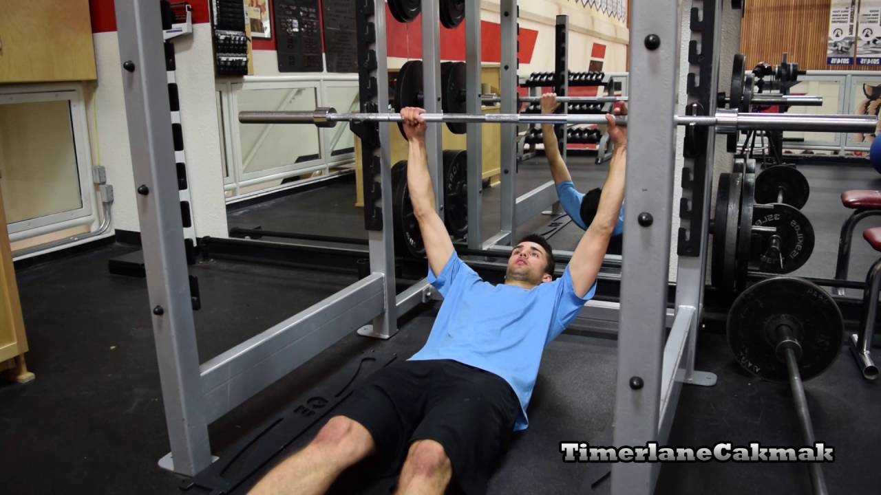 Supine Hanging Barbell Row - YouTube