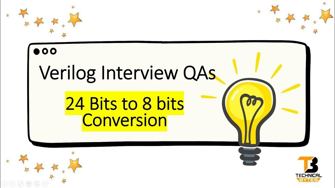 Verilog Interview Question on Data Bus Conversion Part 1 - YouTube