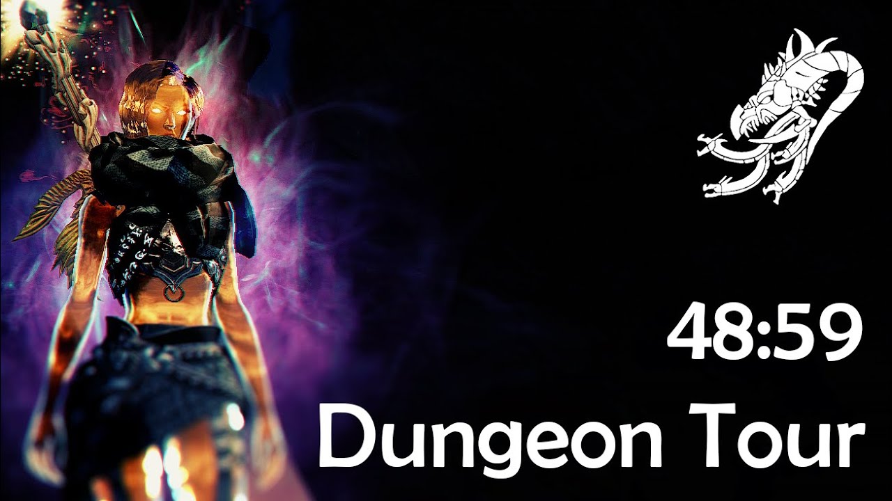 GW2 | [rC] | Dungeon Tour | Guardian PoV | 48min 59s - YouTube