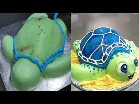 Tortoise 🐢 Cake || Kechua (कछुआ ) Cake Design || Easy Tortoise Cake ...