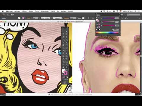 Efecto POP ART [BIEN EXPLICADO] | TUTORIAL | ILLUSTRATOR 2 de 4 - YouTube