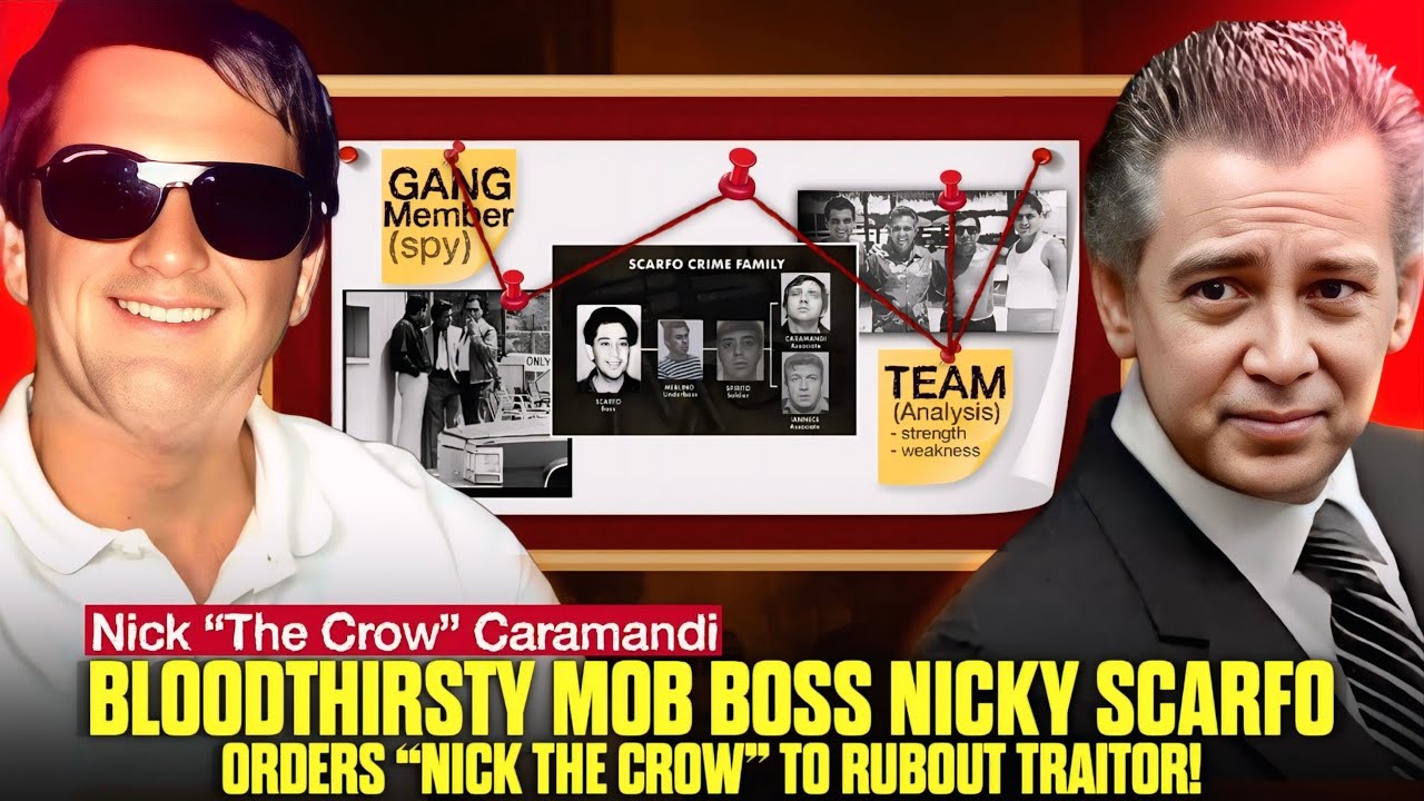 Bloodthirsty Mob Boss Nicky Scarfo orders “Nick The Crow” to RUBOUT ...