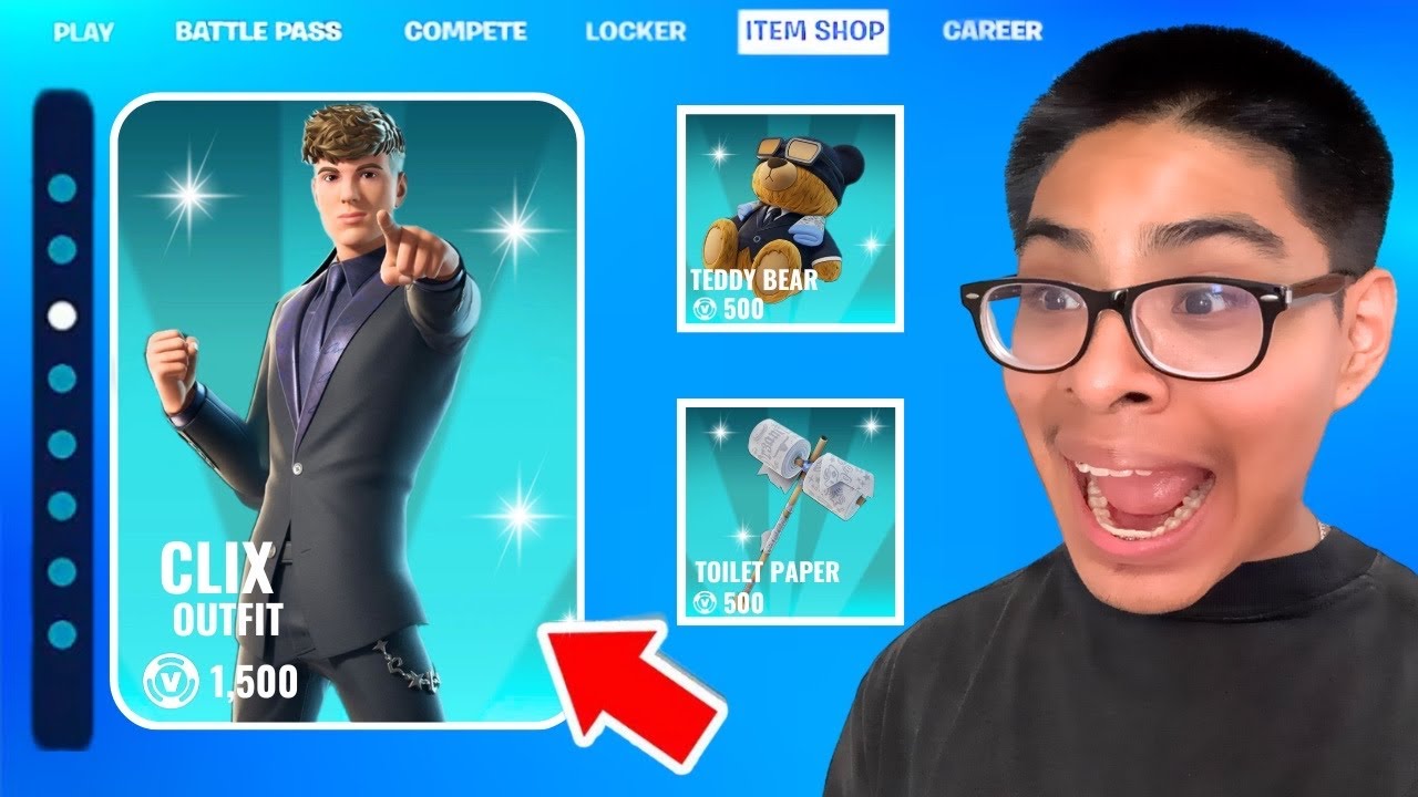 The *NEW* CLIX Icon Skin is HERE!!! - YouTube