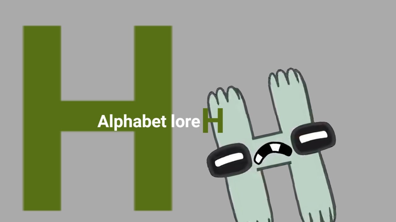 Alphabet lore H remake @MikeSalcedo - YouTube