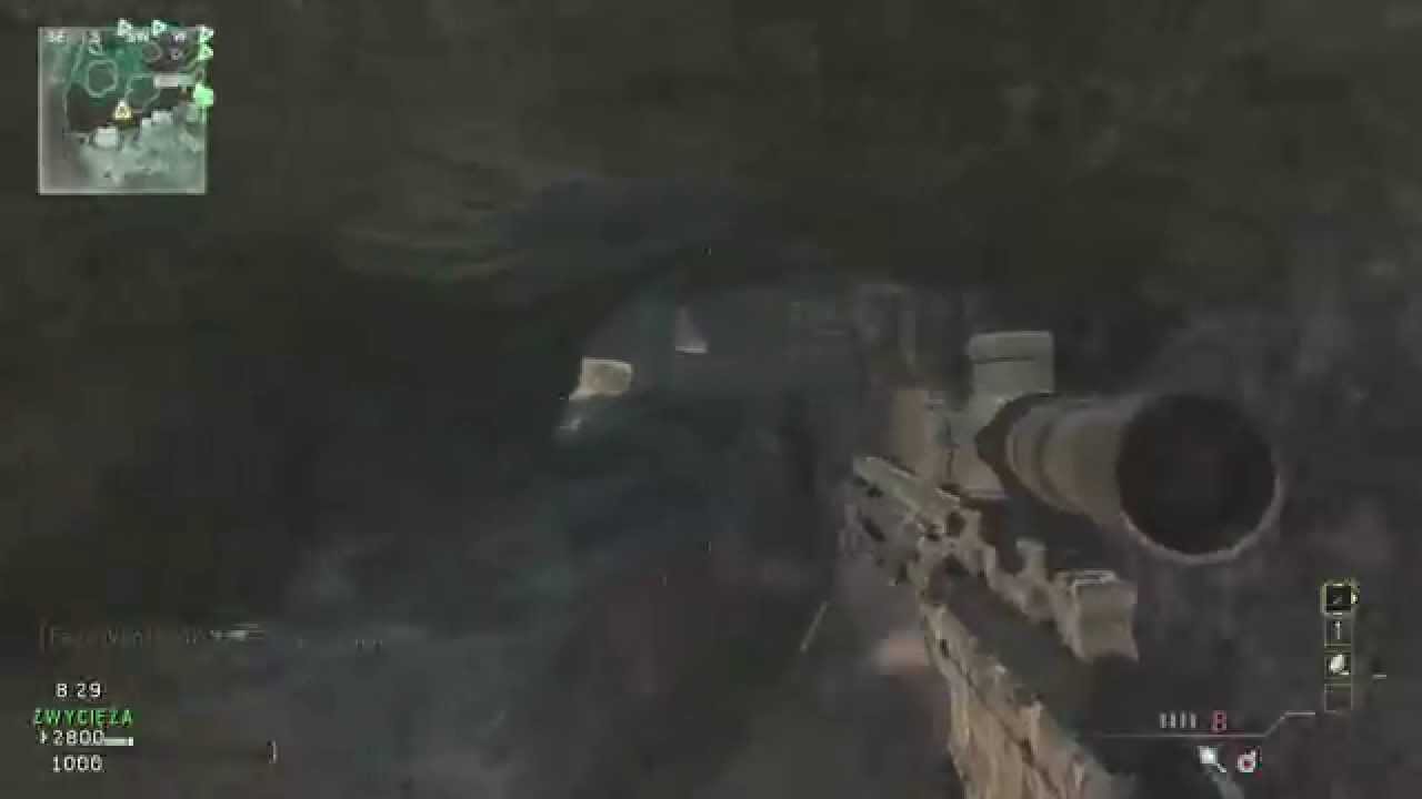 Call of Duty Modern Warfare 3 MSR quickscoping - YouTube
