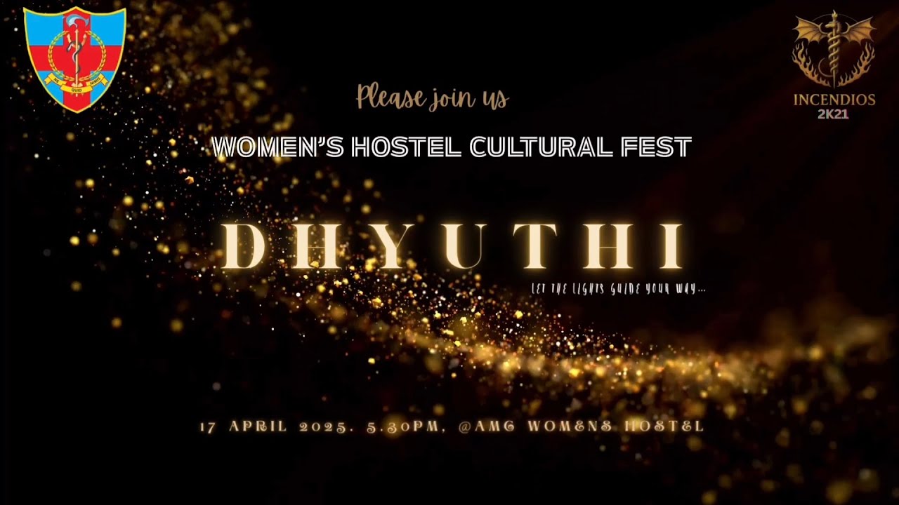 DHYUTHI 2025 TRAILER || AMC WOMEN'S HOSTEL WEEK || An Event By ...