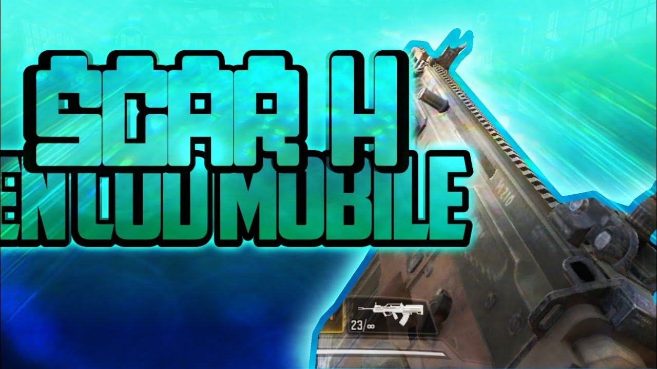 GAMEPLAY* CON LA SCAR-H En Cod Mobile | Gamers J - YouTube