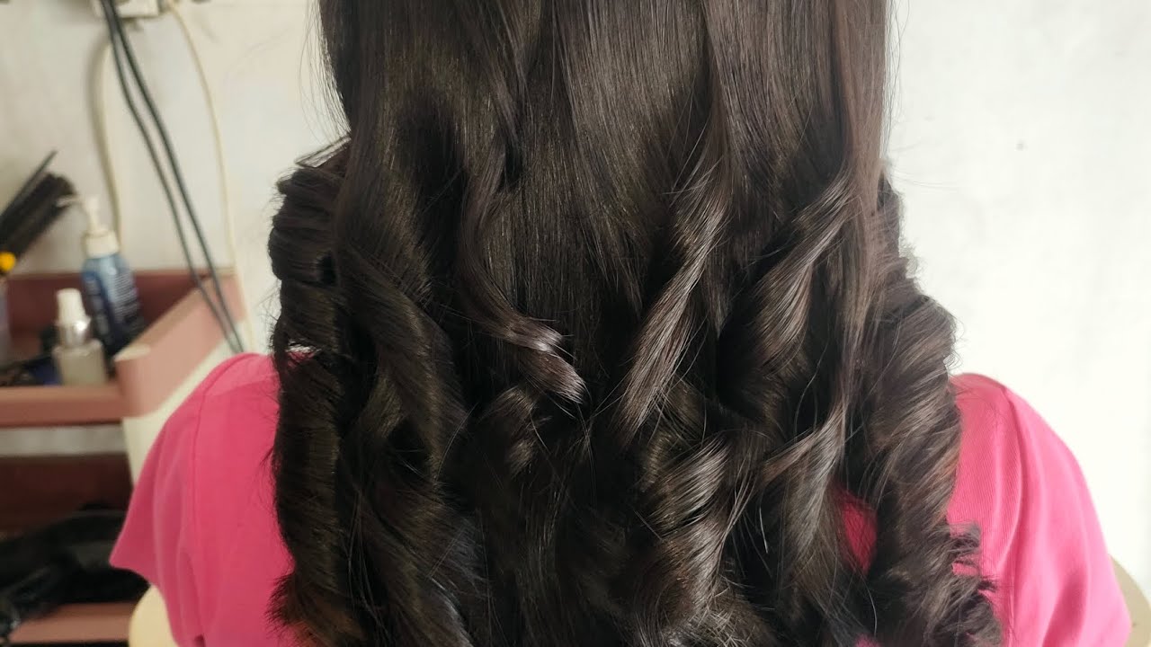 TUTORIAL CURLY RAMBUT - YouTube