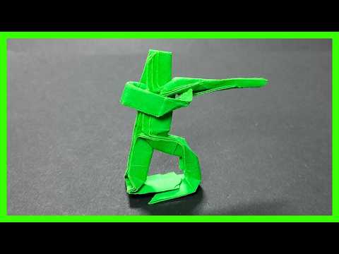 ⩥ Cómo hacer un SOLDADO de ORIGAMI 🪖