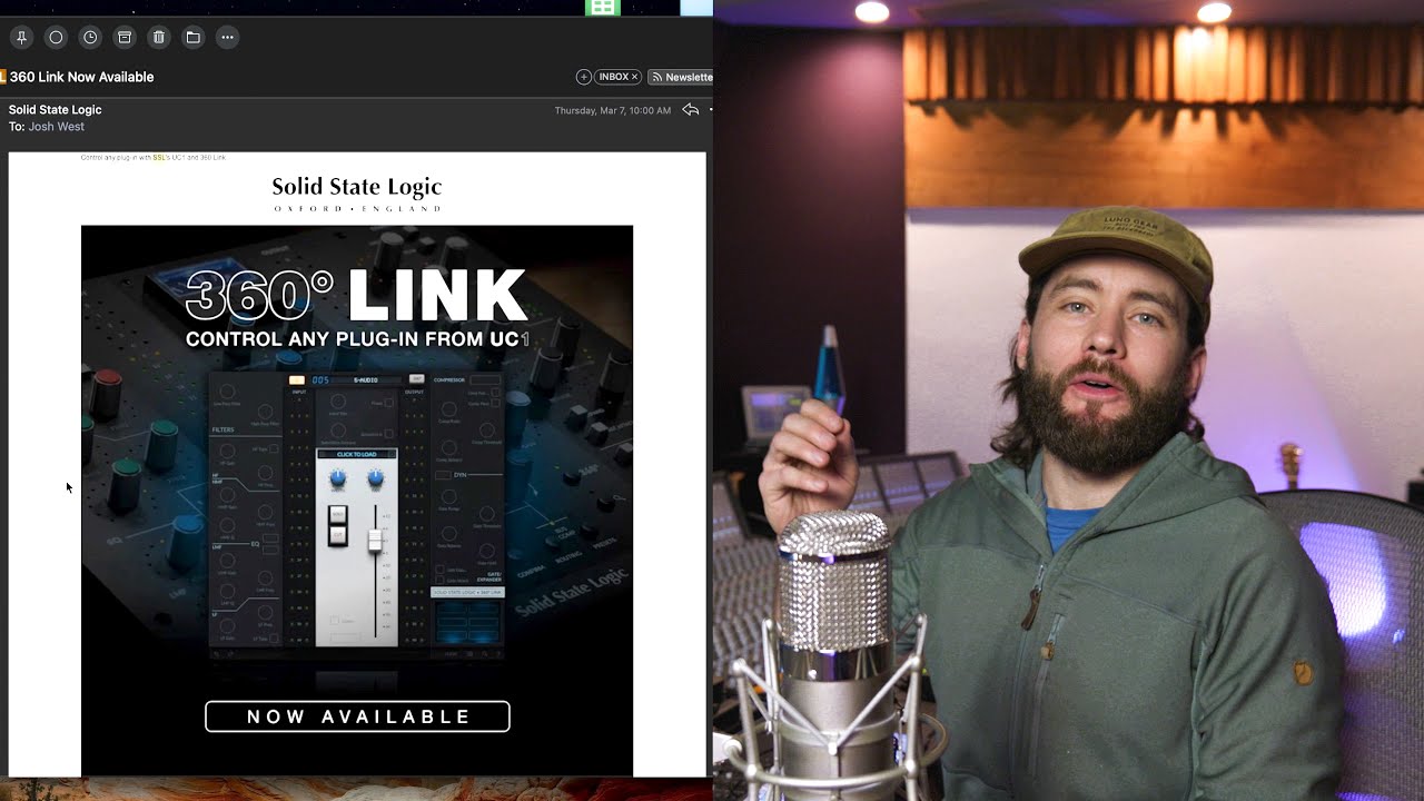 SSL 360 Link: Insanely simple plugin control - YouTube