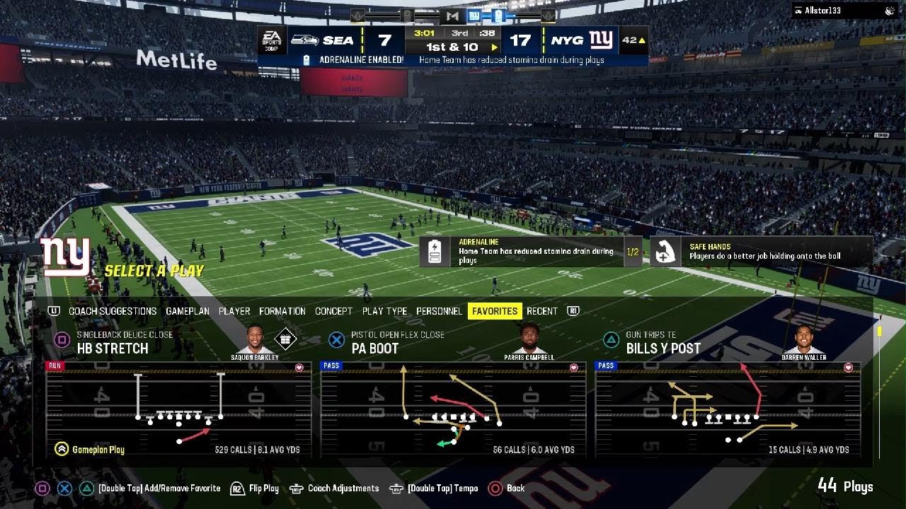 Madden NFL 24 Barkley Buggin pt5 - YouTube