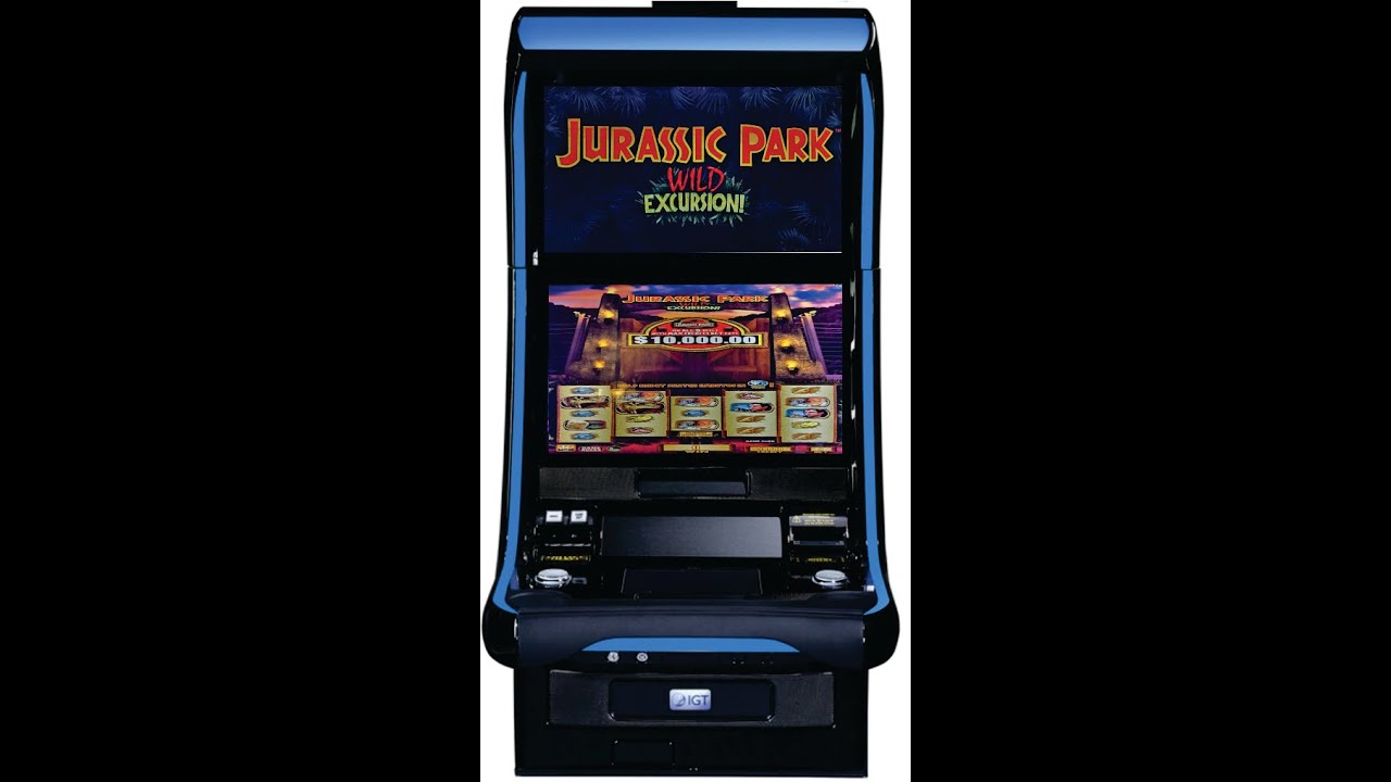 IGT Jurassic Park Wild Excursion! Slot Machine Game Play. Web Site ...