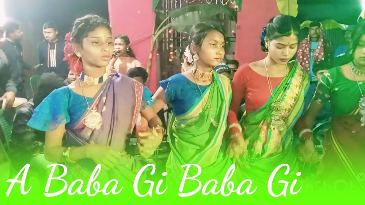 A BABA GI BABA GI //New Santali Orgestar Video// Singer Ganesh murmu ...