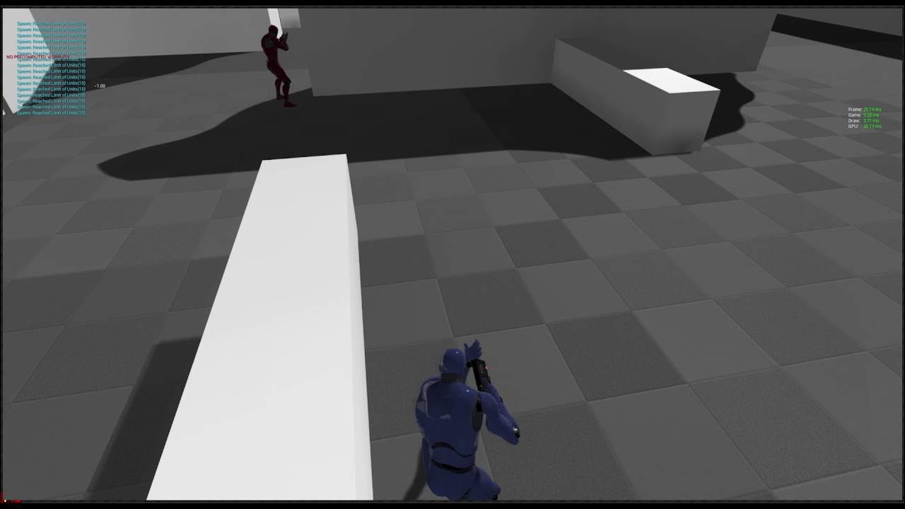 Realtime dynamic tactical cover generation & GOAP AI in Unreal Engine 4 - YouTube