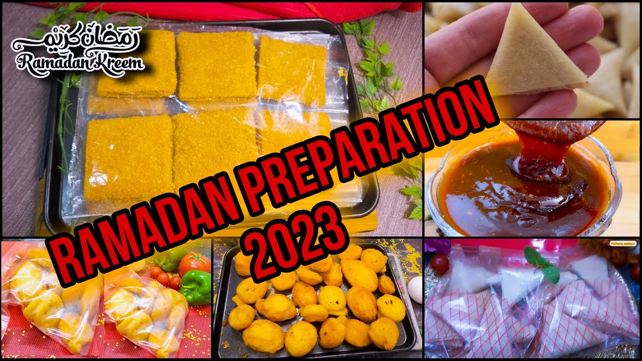 6 Iftar ideas of Pre Ramadan preparation 2023 | Ramadan snacks recipe ...