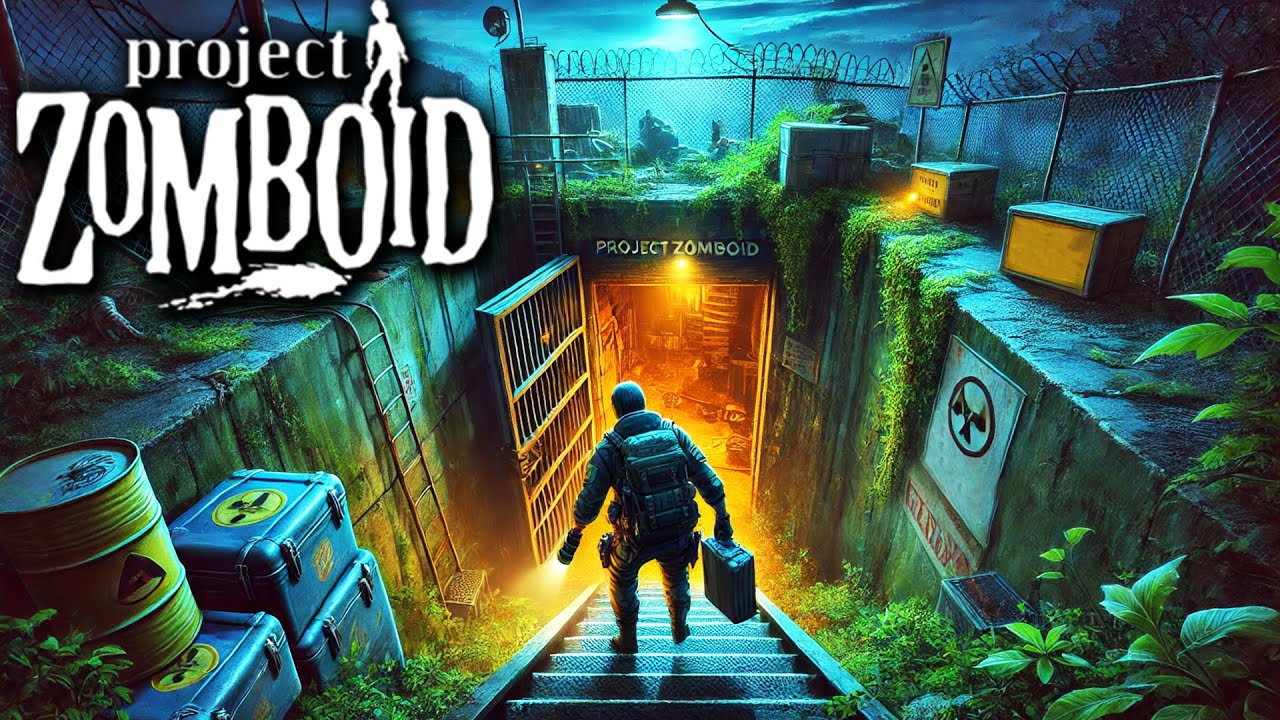 Week One Mod: Descending Into The Secret Bunker! | Project Zomboid B42 ...