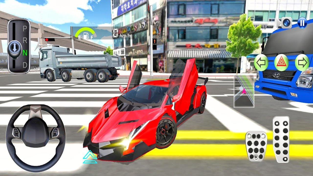 3D Driving Class Car Driving Game Cars Simulator 3D New City Games Car ...