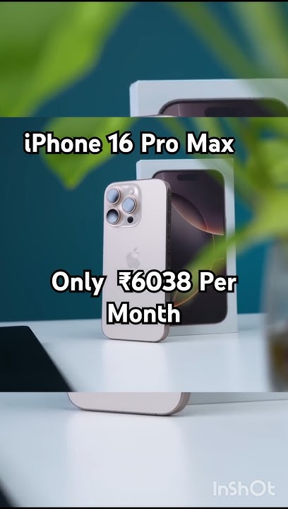 iphone 16 Pro Max EMI Offers! Zero Downpayment ! 0% intrest - YouTube