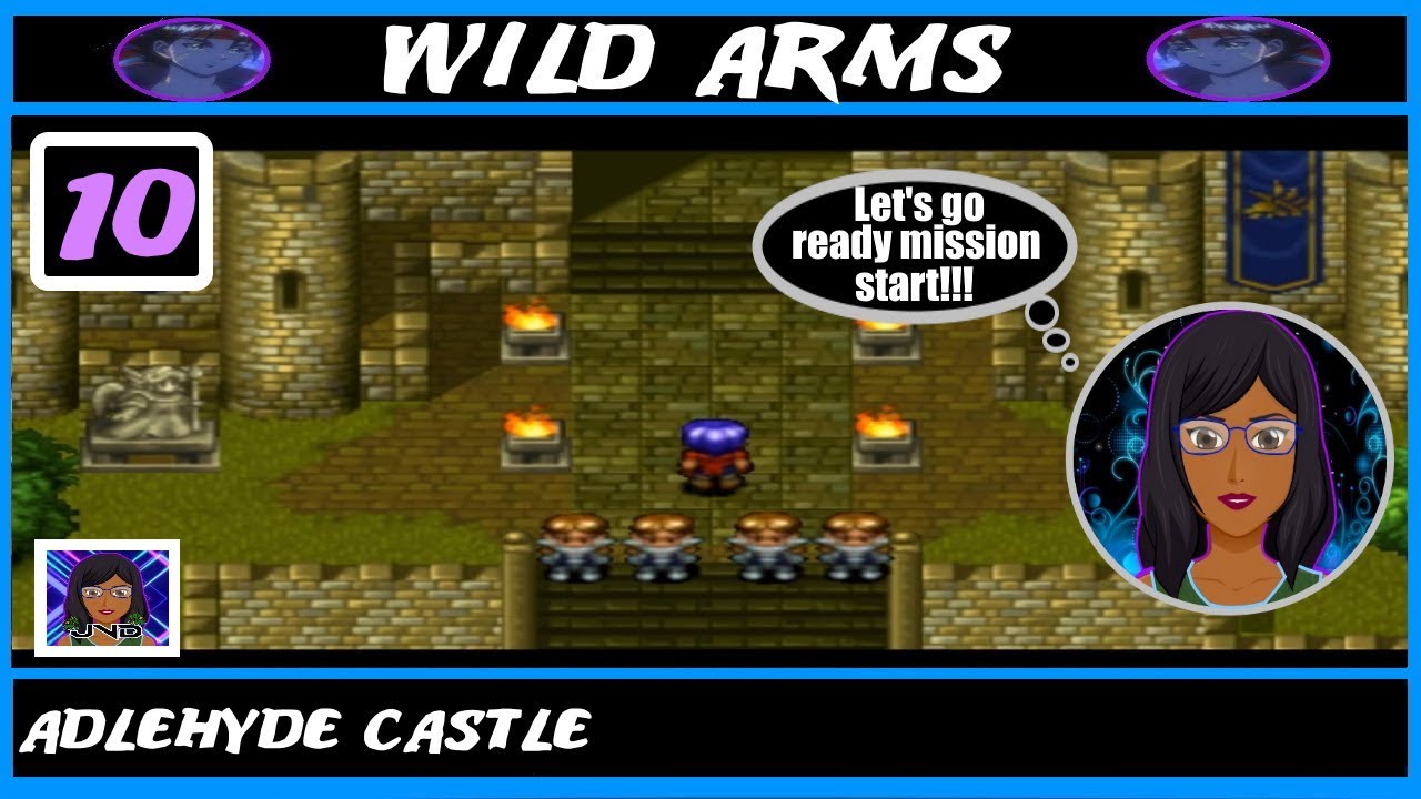 Wild Arms Walkthrough : Adlehyde Castle : Part 10🐲 - YouTube