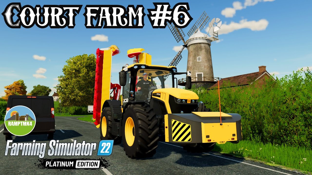 Court Farm Country Park #6 New JCB and Mowers Farming Simulator 22 # ...