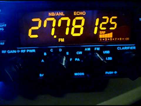 MAAS DX-5000 cb radio 11meter - YouTube