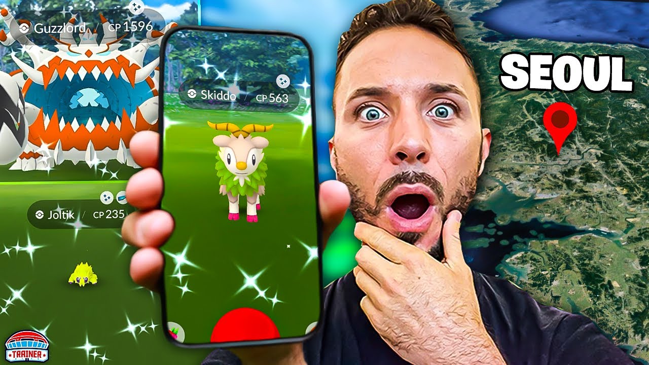 I Played Pokémon GO’s FIRST Ever City Safari Zone in South Korea - YouTube