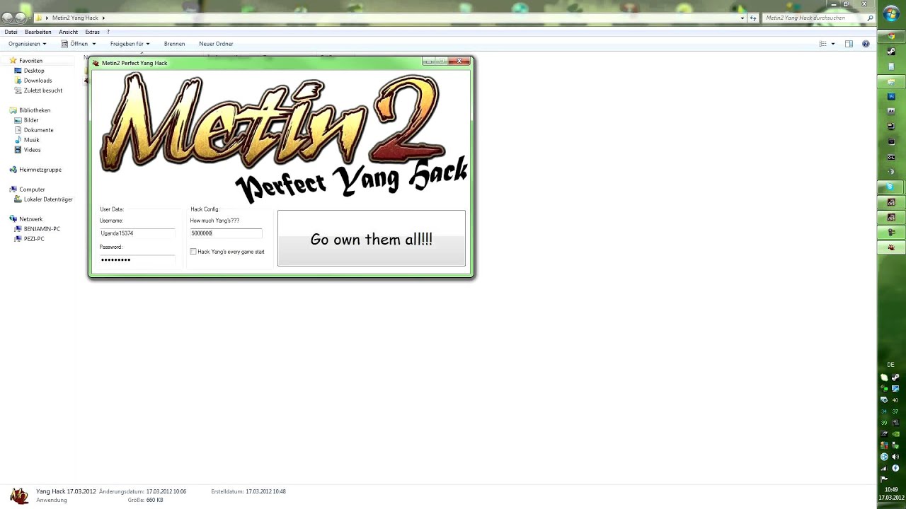 Metin2 Yang Hack [Download] - YouTube