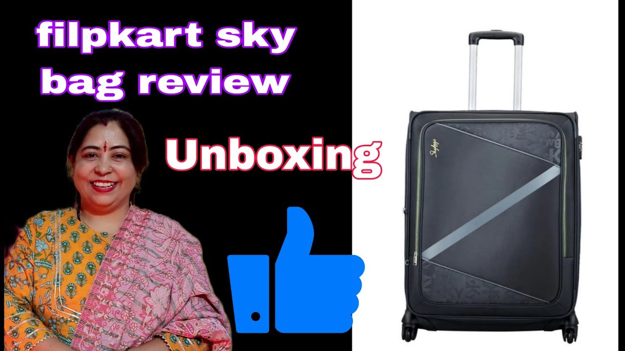 Sky bag trolley bag review and unboxing large bag 70cm 😵 under 3000 # ...