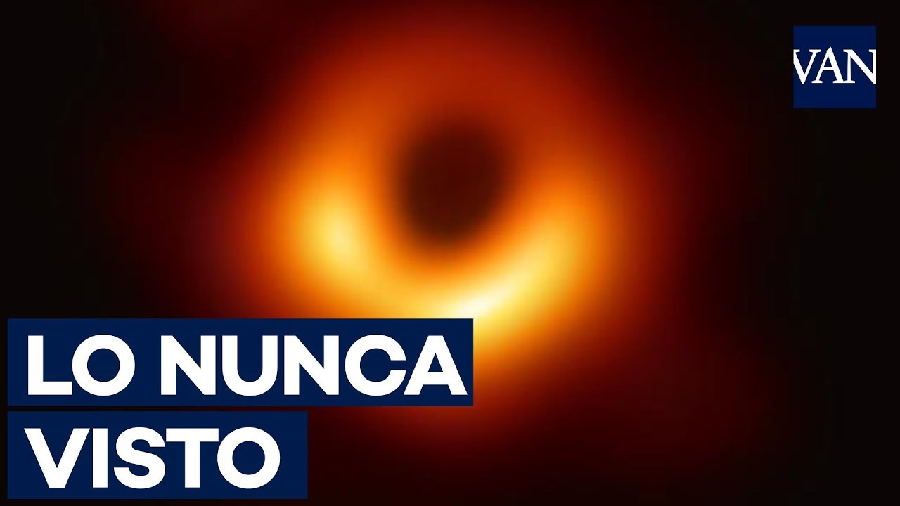 Así es la primera imagen de un agujero negro - YouTube