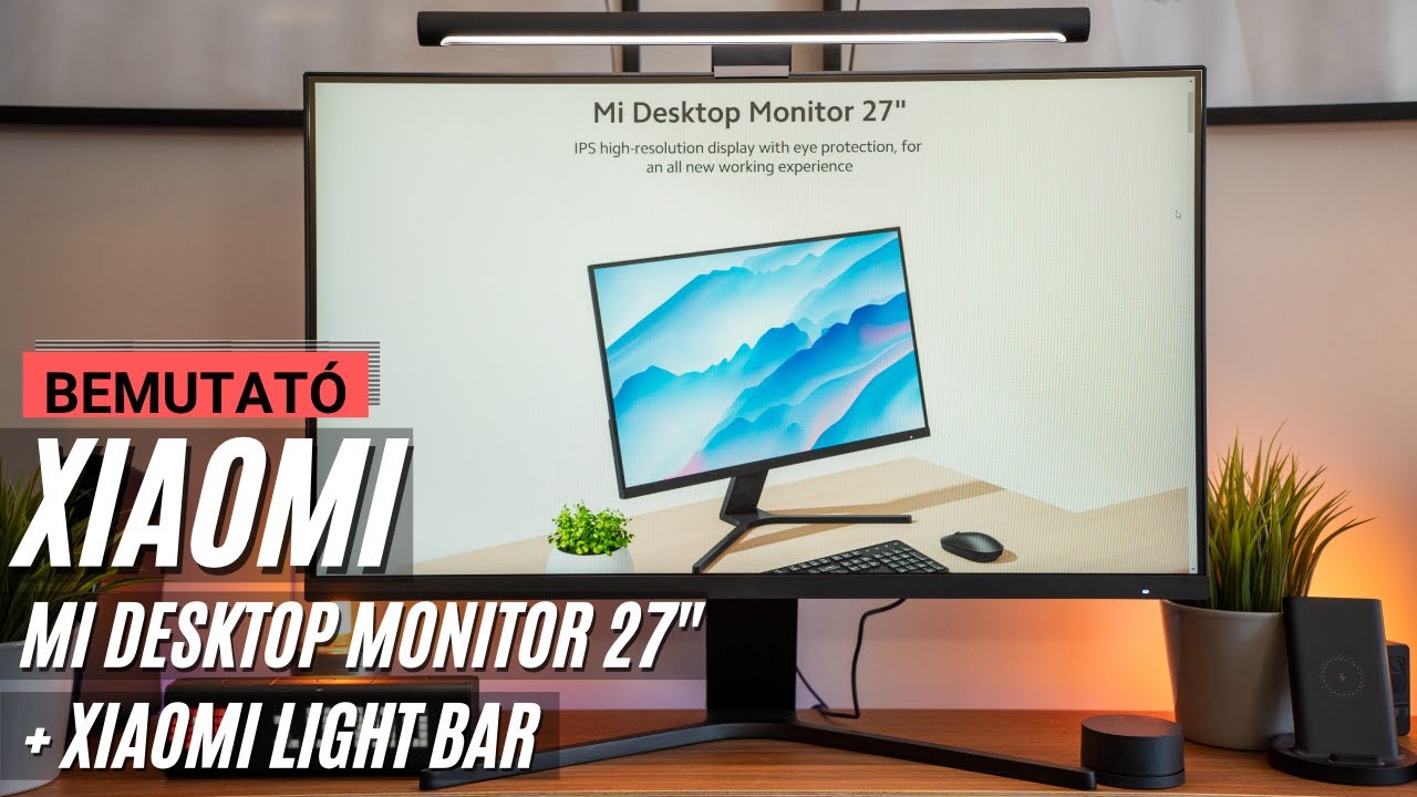 A LEGJOBB olcsó 27"-os monitor? | Xiaomi Mi Desktop monitor 27" és ...