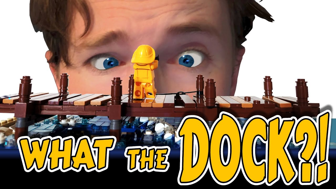 Building a Rickety Old Boat Dock for an Odd Lego Town - YouTube