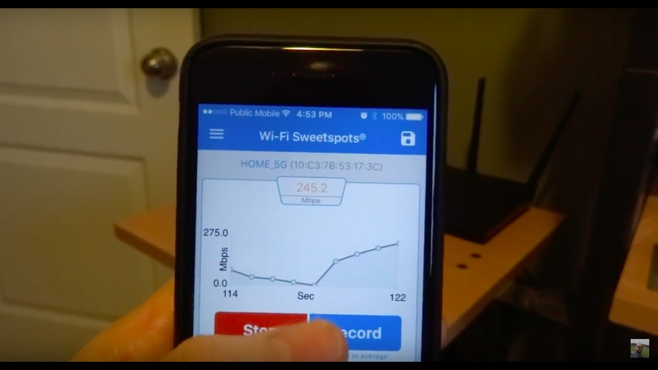 Wifi N vs AC speed and range tests - YouTube