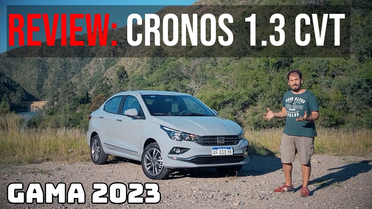 Review: Fiat Cronos 1.3 caja automática CVT gama 2023 - YouTube