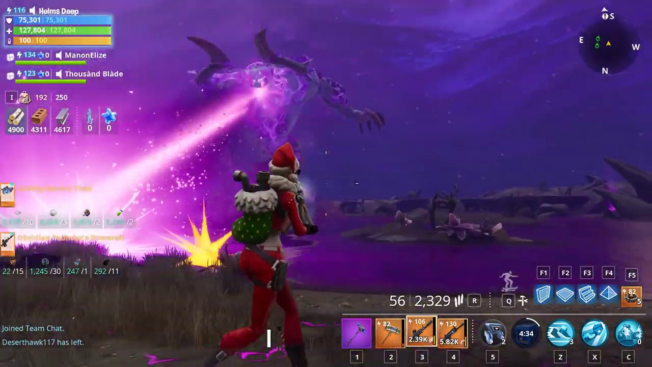 Fortnite Save The World - Storm King Boss Fight - YouTube