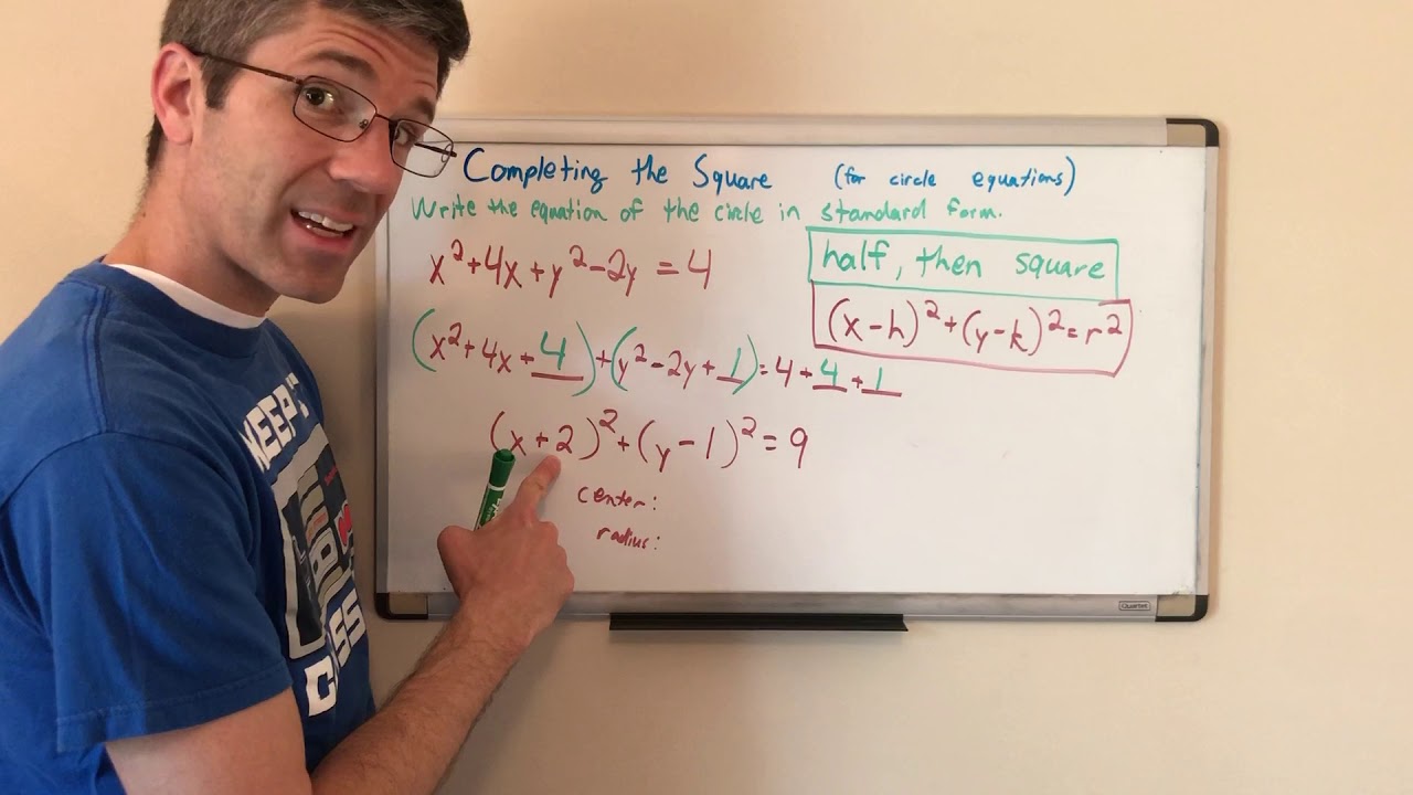 Completing The Square For Circle Equations Part 3 YouTube completing-the-square-for-circle-equations-part-3-youtube