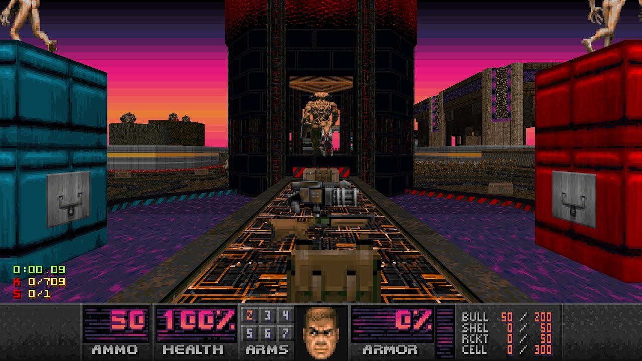 Ancient Aliens MAP28: Floating Arena // DOOM II WAD - YouTube