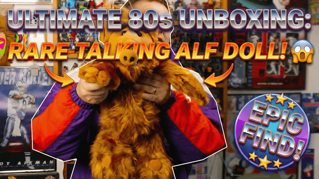 DO YOU KNOW ABOUT THIS AMAZING 80S CHARACTER? WHY AM I UNBOXING A ...