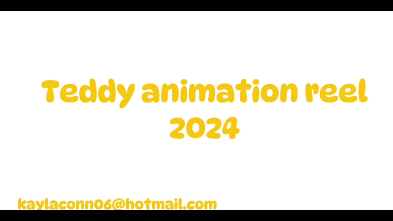 Teddy animation reel 2024 - YouTube