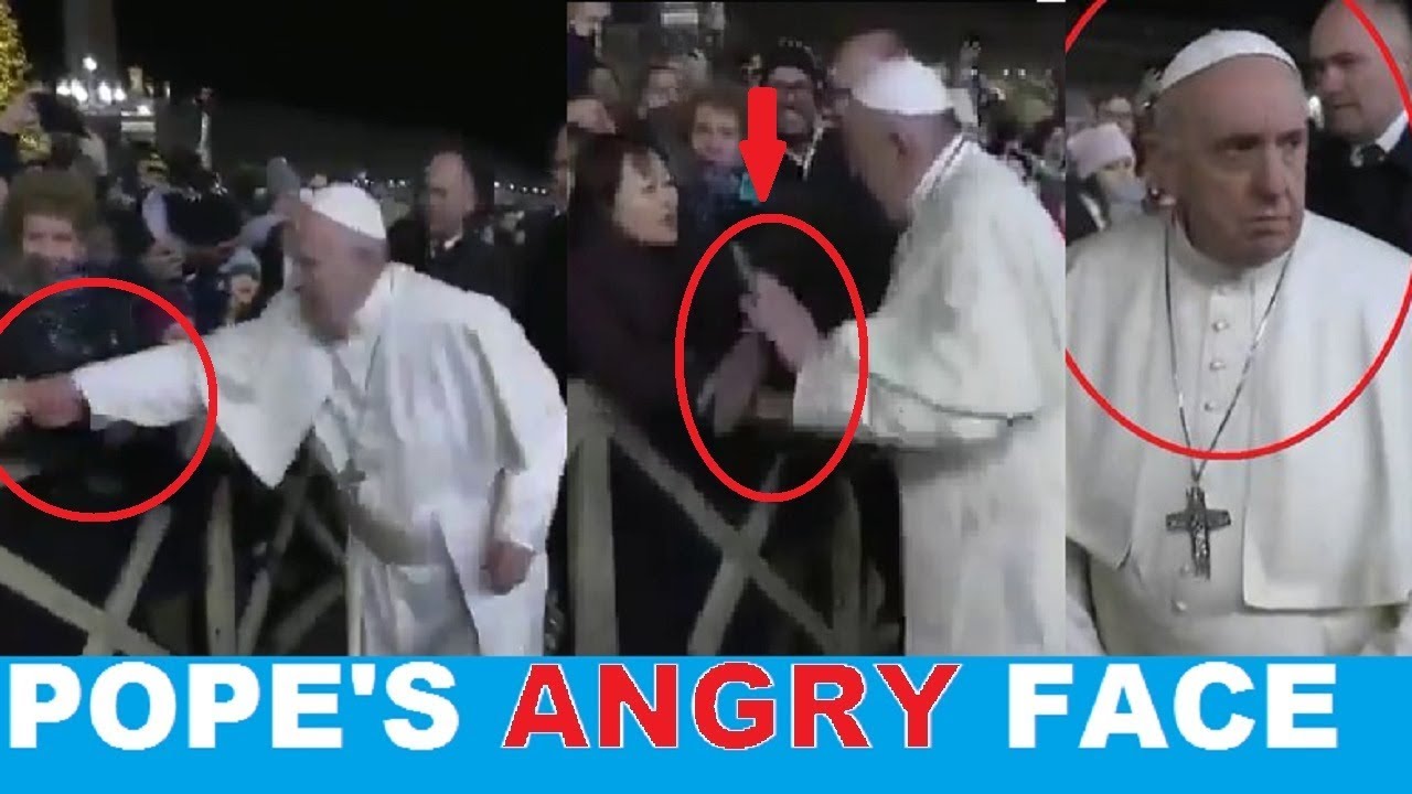 OMG! Why Pope Francis gets angry and SLAPS woman on New Year’s Eve ...