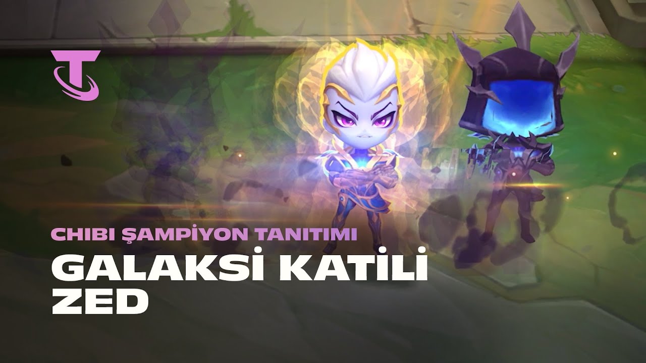 Galaksi Katili Zed | Chibi Şampiyon Tanıtımı - Teamfight Tactics - YouTube