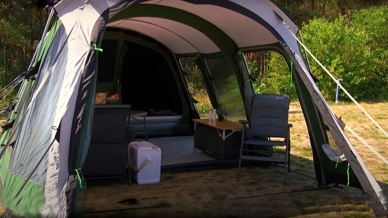 Oplev det store Outwell Yosemite Lake 5TC, der er bomuldsteltet til ...