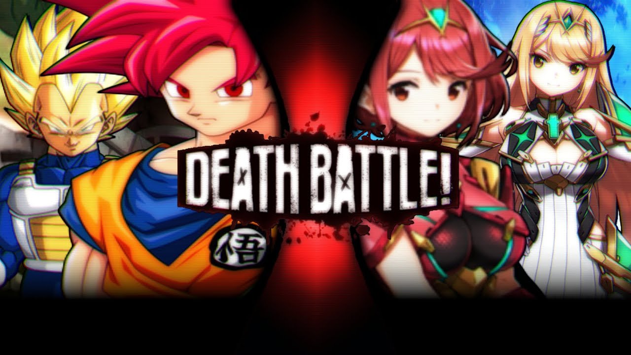 Goku And Vegeta Vs Pyra And Mythra(Dragon Ball Vs Xenoblade) Death ...