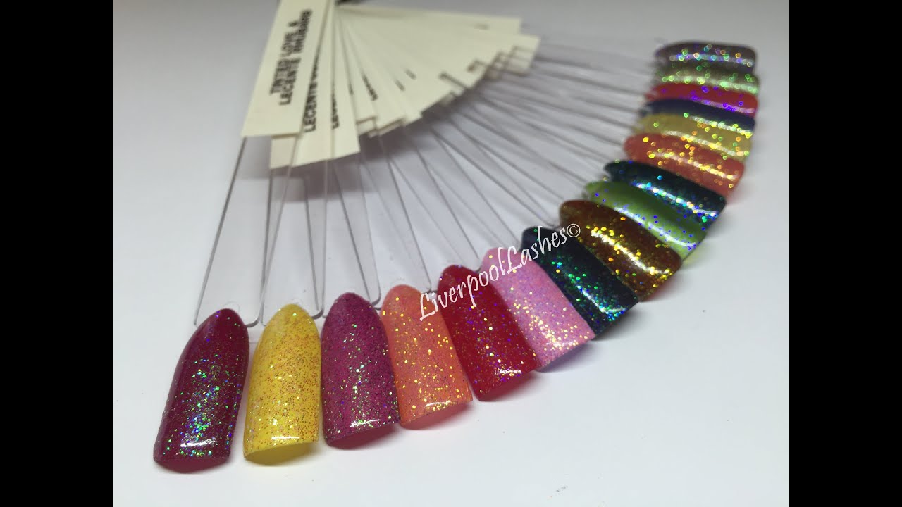 Lecenté™ Unusual colour combinations using Lecenté™ iridescent glitter ...