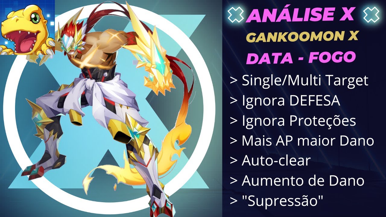 ANÁLISE X GANKOOMON X - Digimon New Century #298 - YouTube