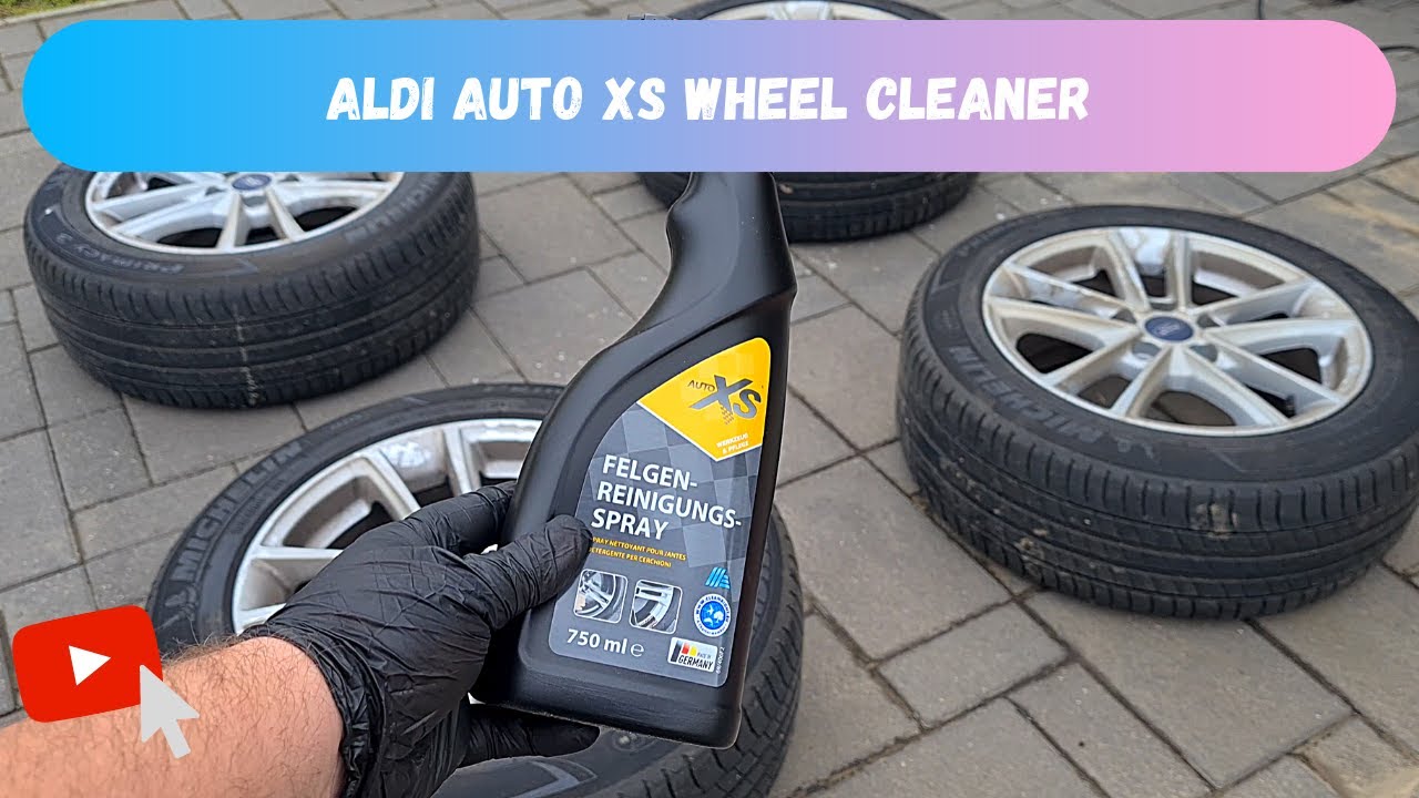 Aldi Auto XS wheel cleaner test - YouTube