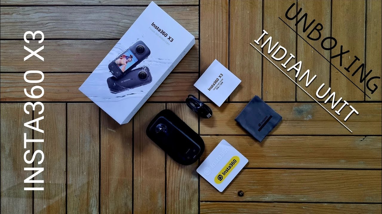 Insta360 X3 | UNBOXING | INDIAN UNIT | ACTION CAMERA - YouTube