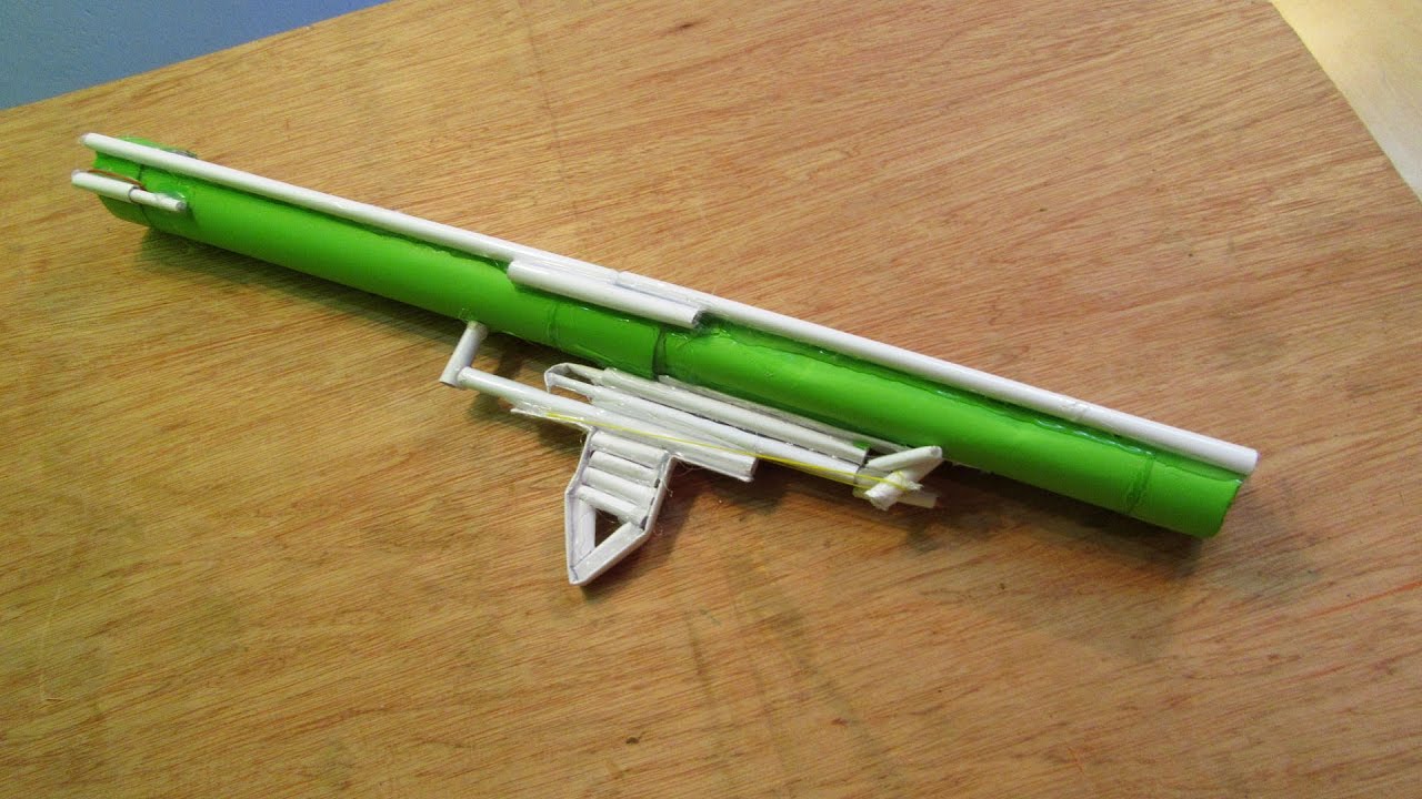 How to make a paper Toy Bazooka Part-1 - YouTube