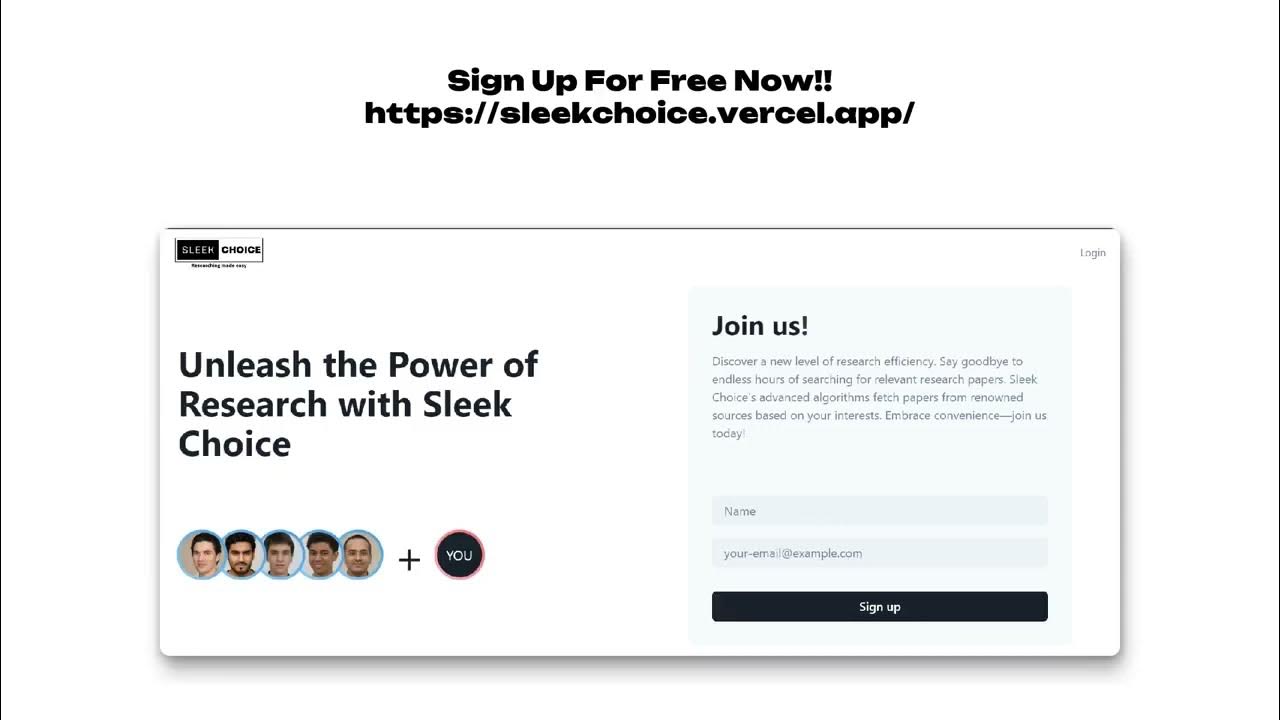 Sleek Choice - HackShark / Devpost 2023 - YouTube